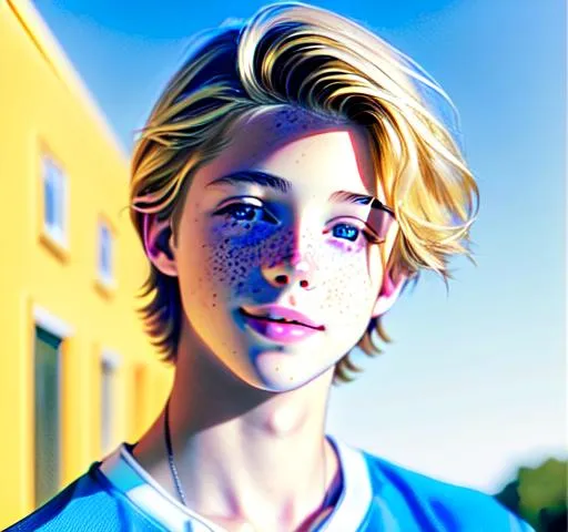 Hyperrealistic Hyperrealism front view of face (head... | OpenArt