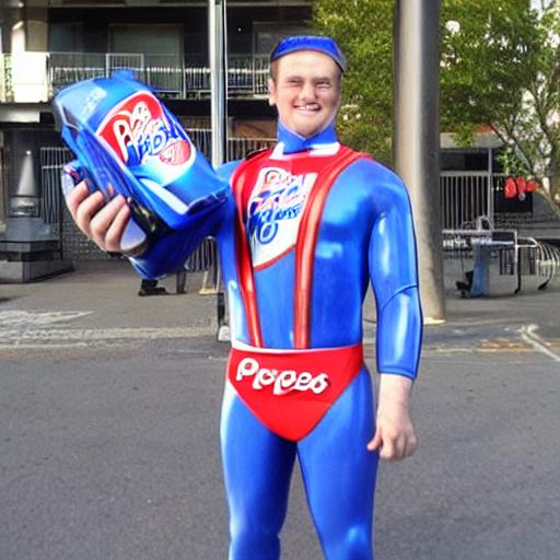 Pepsi man the all powerful | OpenArt