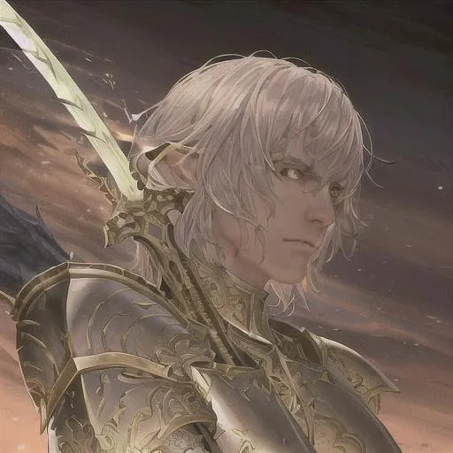 dio with a sword | OpenArt