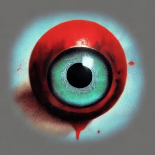 Eye Ball Red Blood shot, item square, RPGIcon, Legen...
