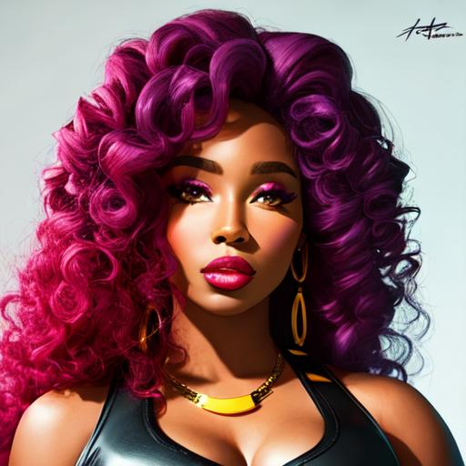 SZA as a villain, Hyper Realistic | OpenArt