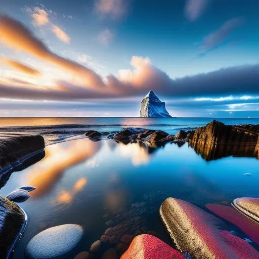 long shot super detailed lifelike illustration, intr...