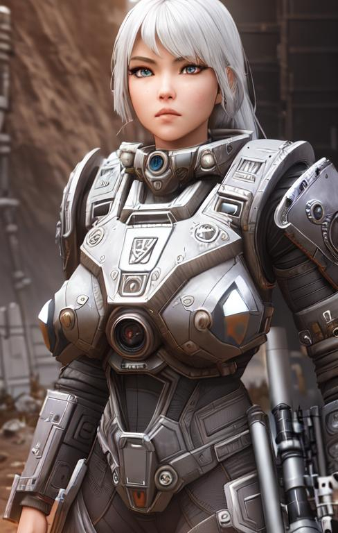 Mysterious Fallout heroine navigating unknown territ... | OpenArt