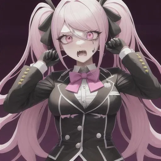 Danganronpa mastermind girl that looks cute, and is... | OpenArt