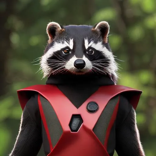 cute style birthday party between raccoons one of th... | OpenArt