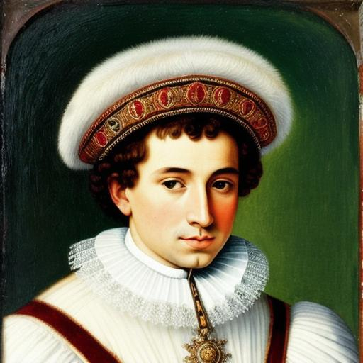 portrait of a 16th-century German light-haired prince | OpenArt