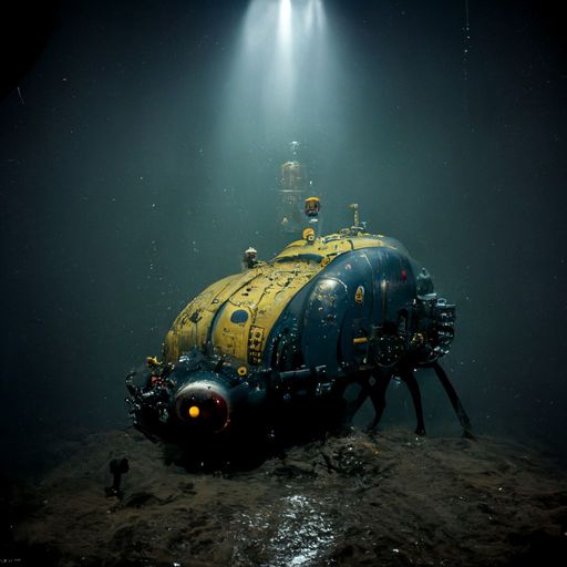 deep sea submarine discover a giant creature on the...