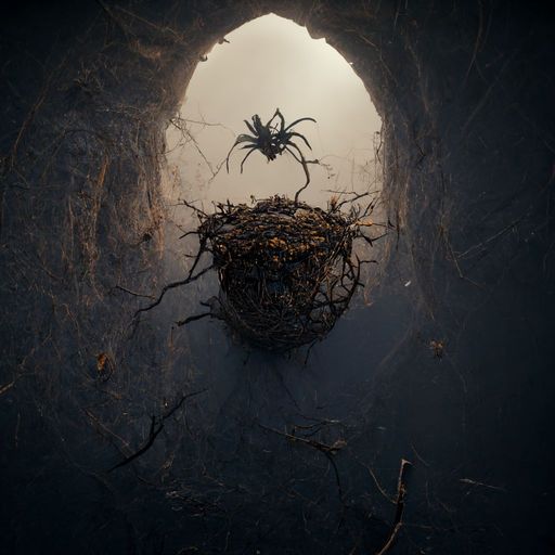 spider nest