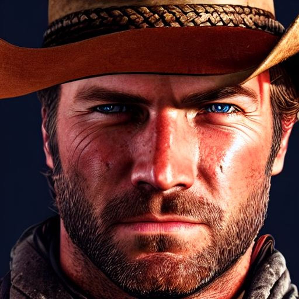 dreamy portrait of arthur morgan | OpenArt