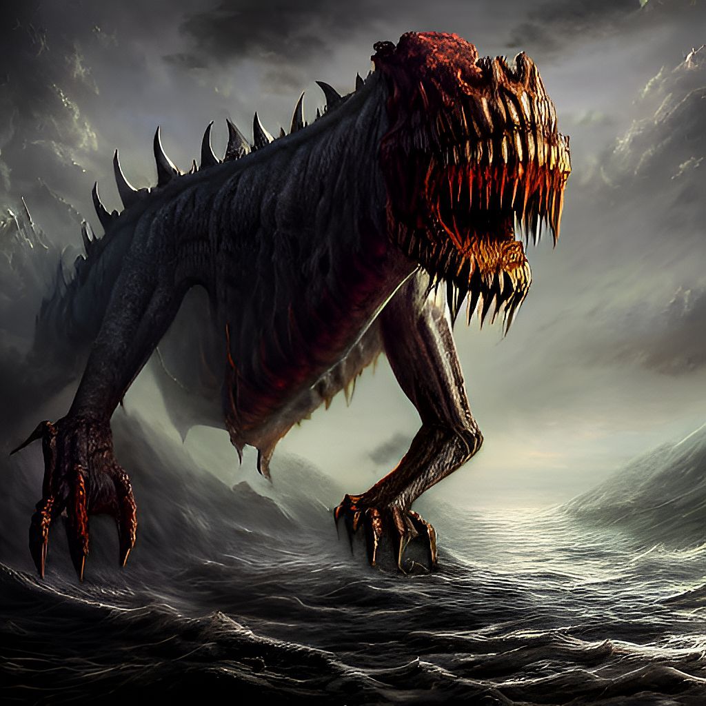 big horrendous monster | OpenArt