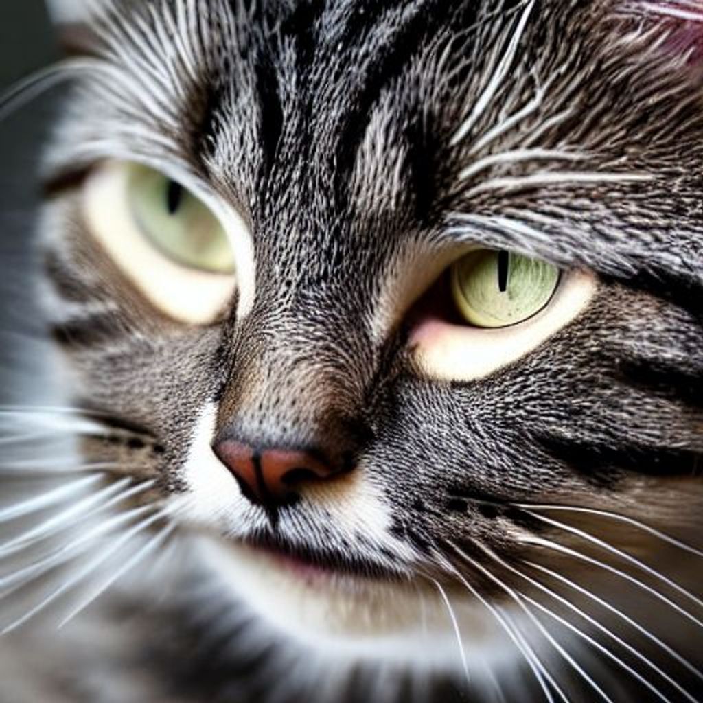 close-up of cat, wildlife photography, nikon d 7 5 0... | OpenArt