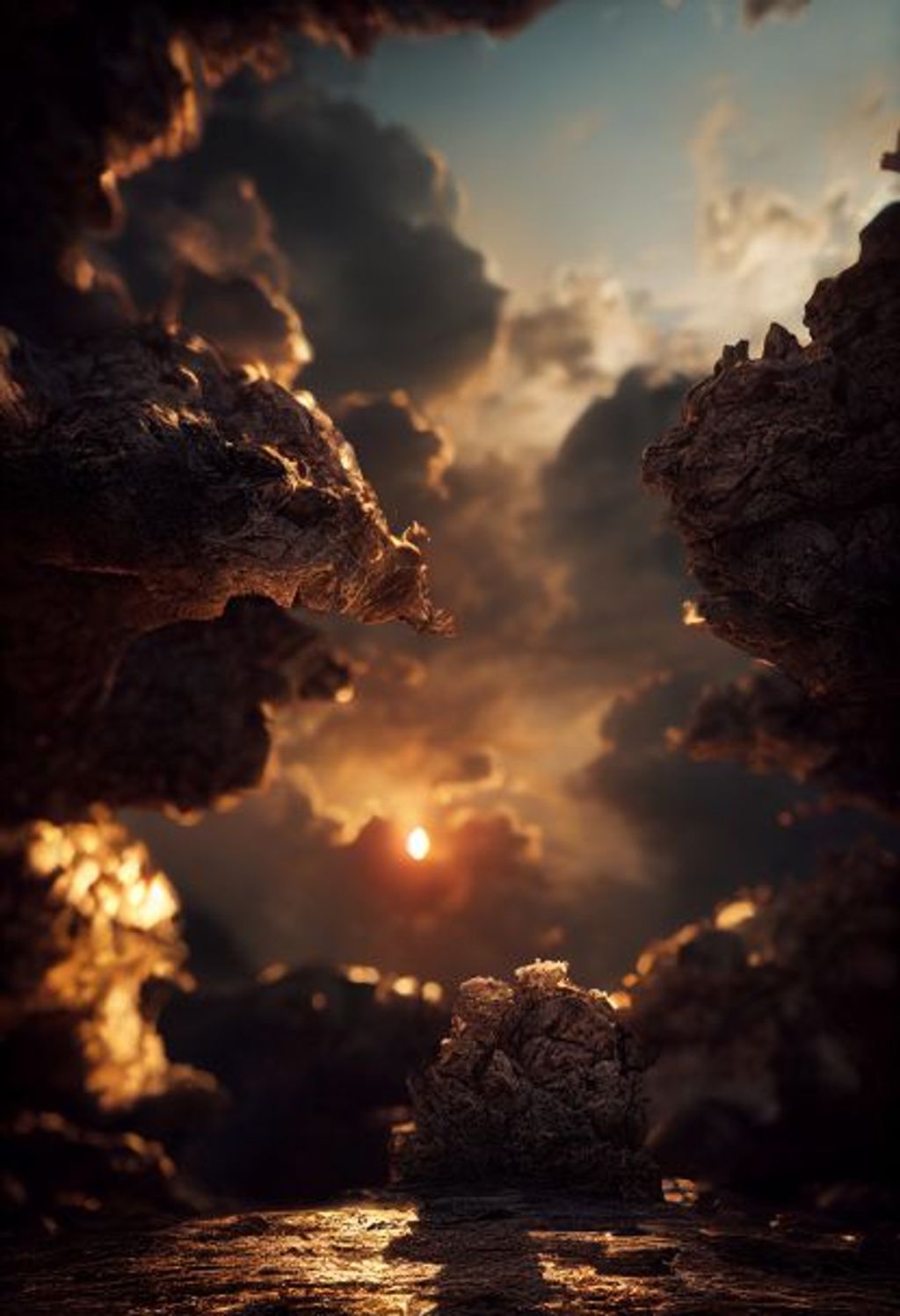 first picture ever taken at the beginning of life, p... | OpenArt