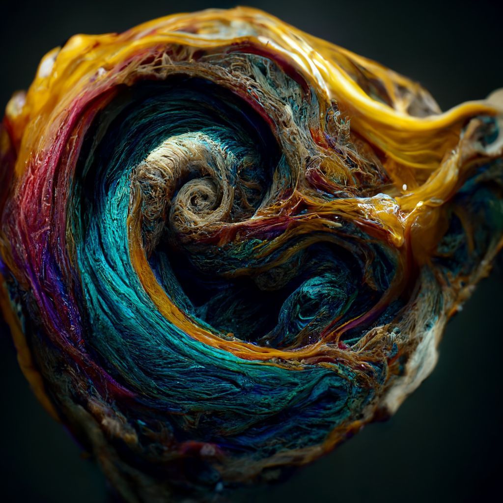 twisted color swirl | OpenArt