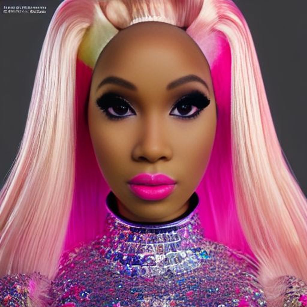 Nicki Minaj as Barbie doll | OpenArt