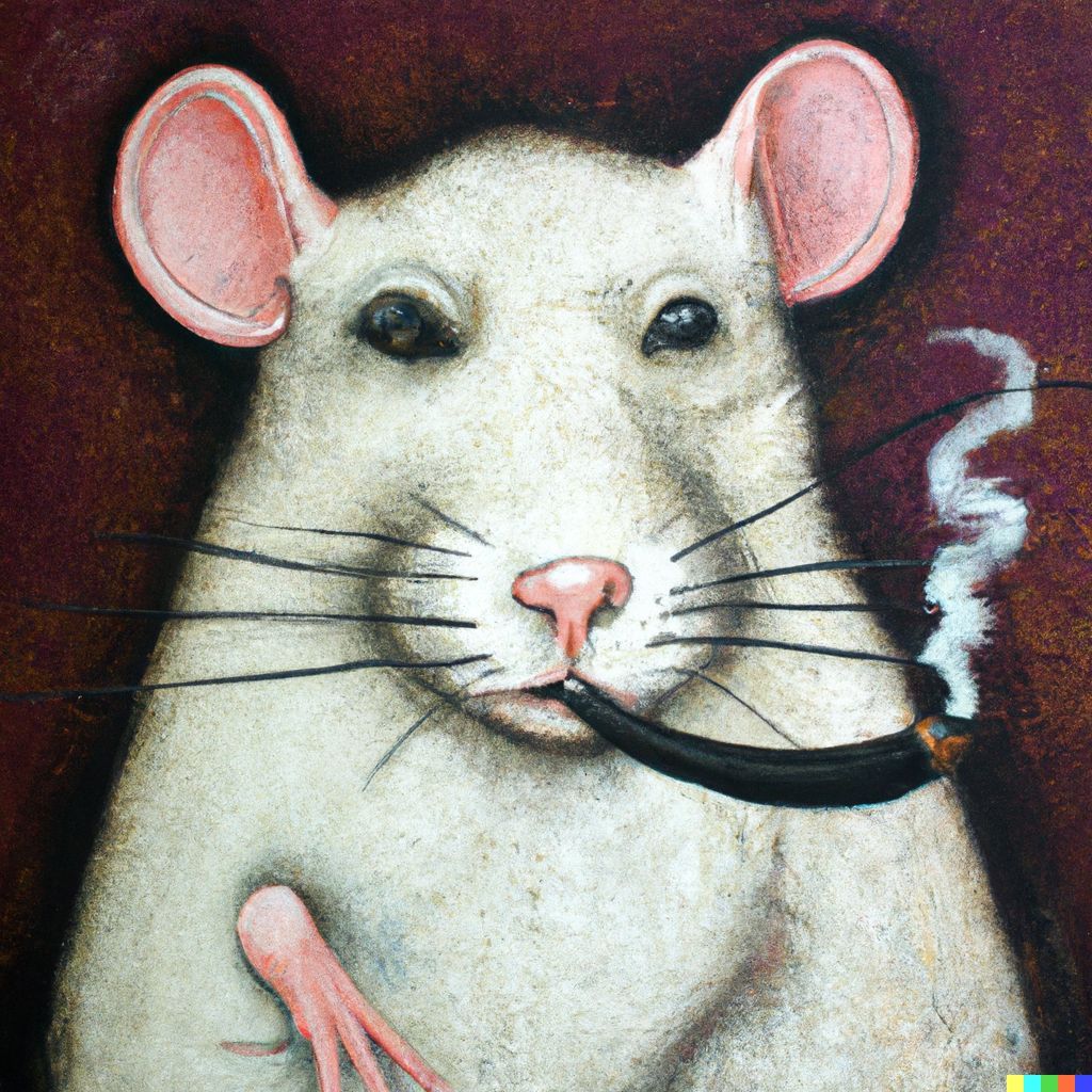 Rat smoking | OpenArt