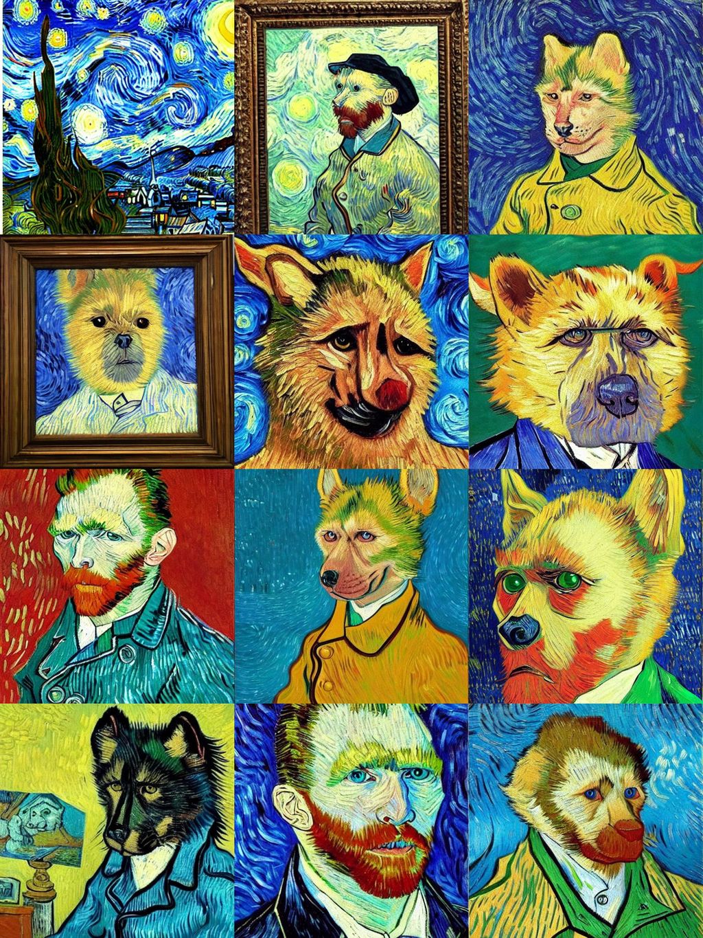 Van Gogh's furries