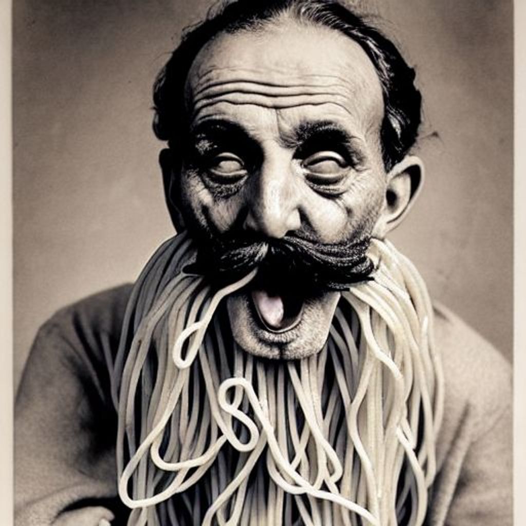 extremely detailed portrait of old italian cook, spa...