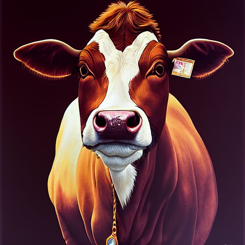 cow, portrait | OpenArt