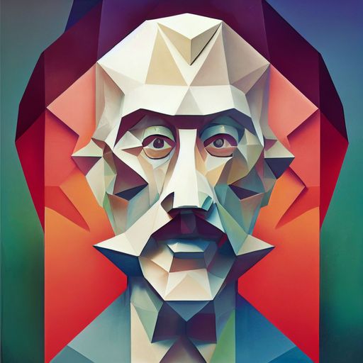 low poly albert hoffman, surrealism | OpenArt