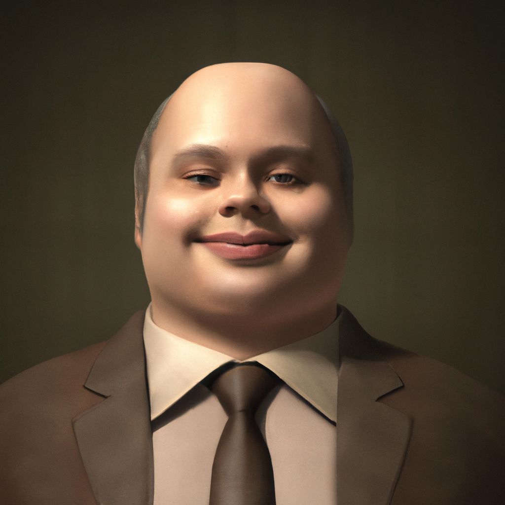 Smiling big man | OpenArt