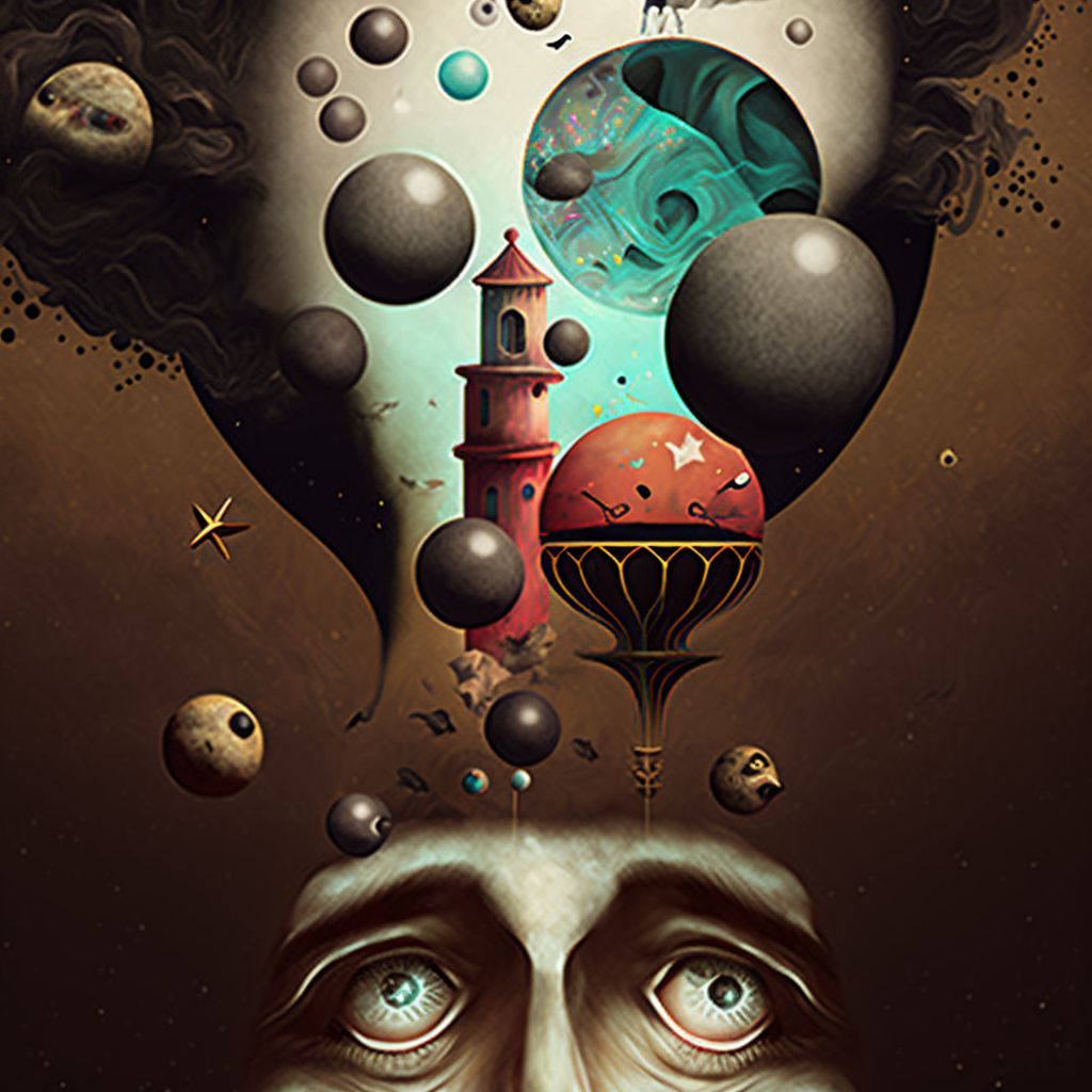 vector dreams, surrealism contemporary art | OpenArt