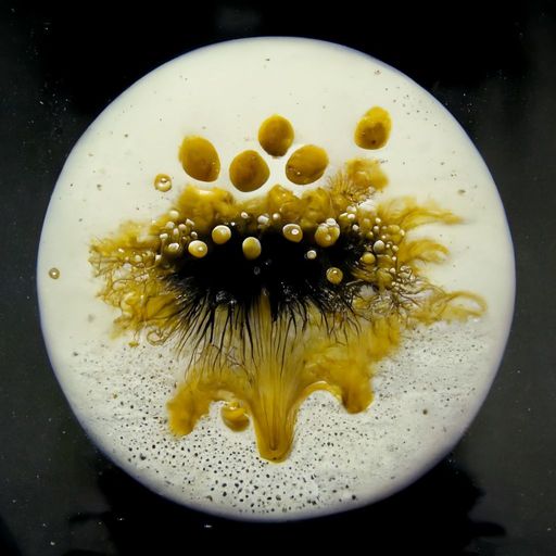 milky cycle of skunk bathwater, opaque slime paste.... | OpenArt