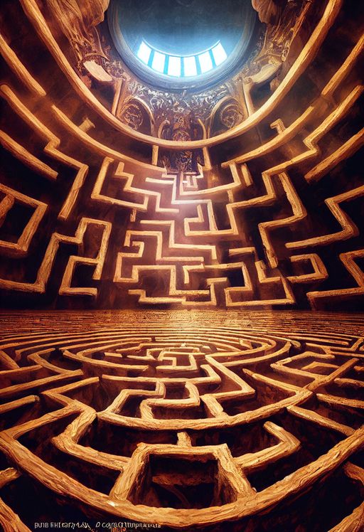 Labyrinth True Realism Symmetrical | OpenArt