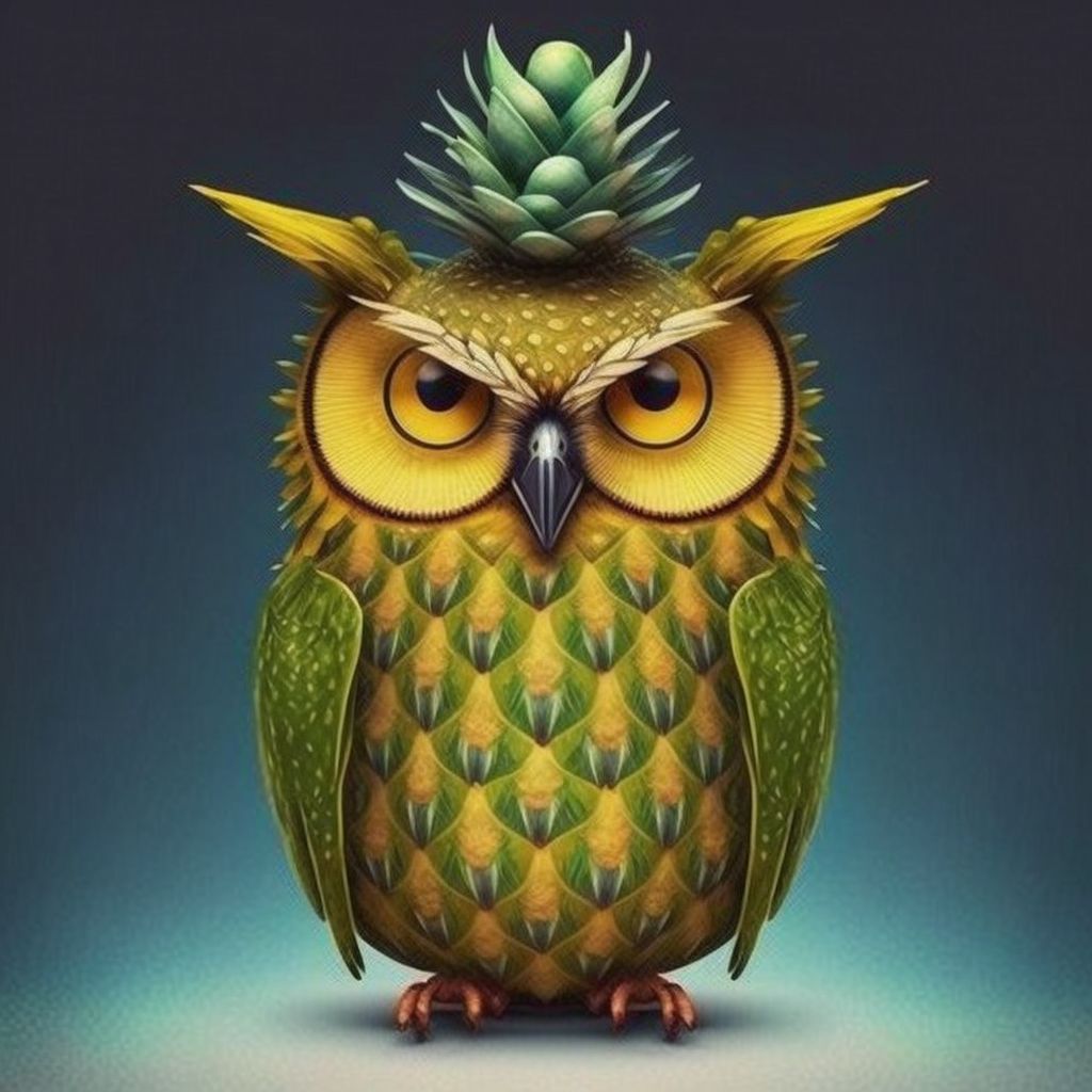 Pineapple owl | OpenArt