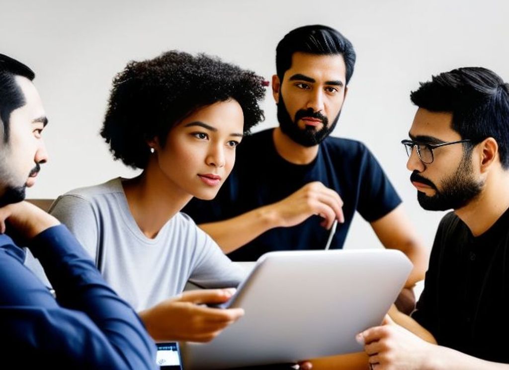 A group of software developers