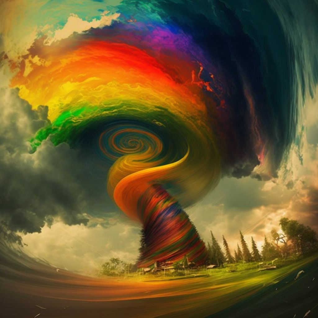 rainbow effects | OpenArt