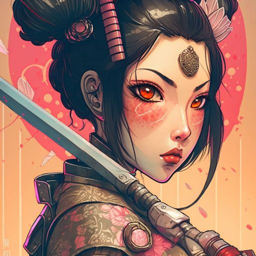 Warrior Geisha | OpenArt