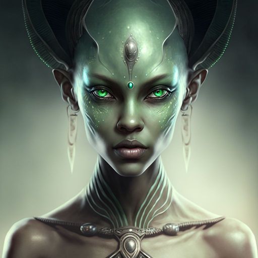alien goddess | OpenArt