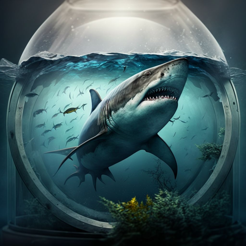 Alien Shark Movie Poster | OpenArt