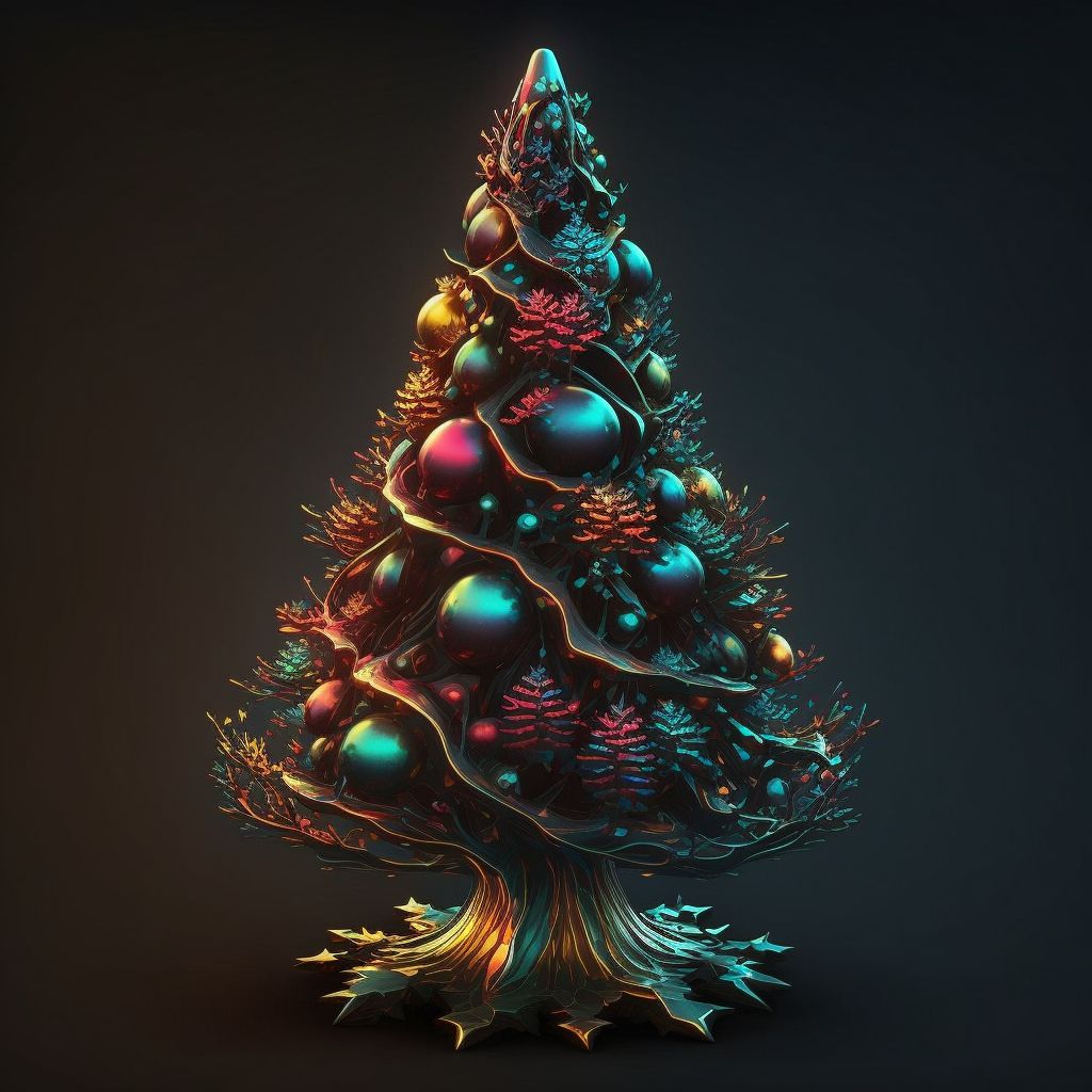 shader christmas tree | OpenArt
