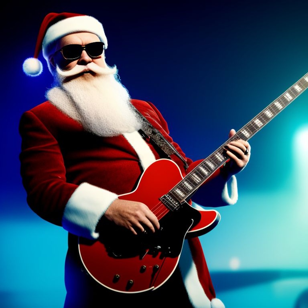 zz top santa | OpenArt