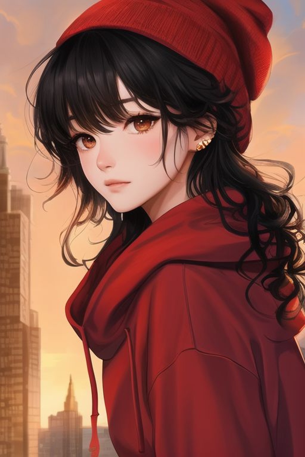 SamDoesArt, a girl, angular face, detailed face, dir... | OpenArt