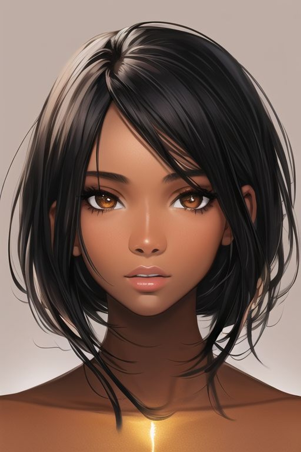 SamDoesArt, a girl, black hair, brown skin, HDRI, ma... | OpenArt
