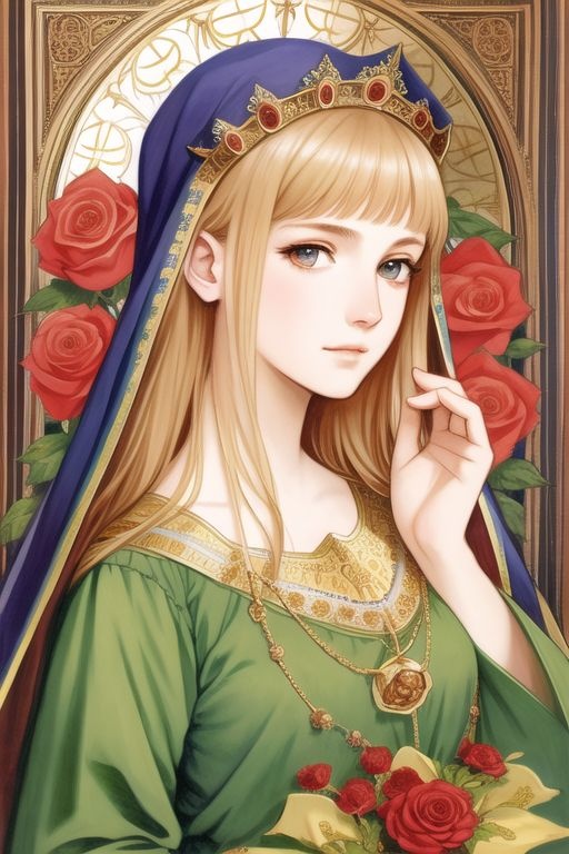 SamDoesArt, a girl, detailed face, medieval clothing... | OpenArt