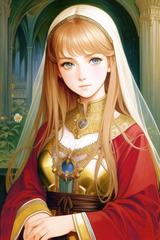 SamDoesArt, a girl, detailed face, medieval clothing... | OpenArt