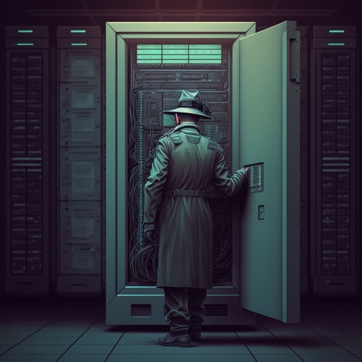 hacking into the cyber mainframe | OpenArt