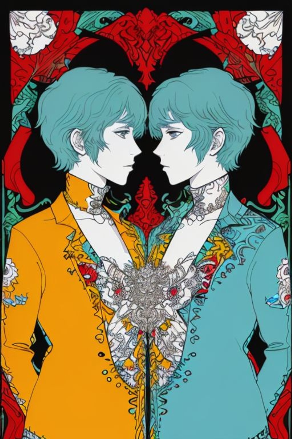 Symmetrical Portrait | OpenArt