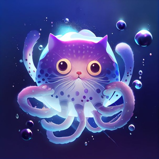 octupus, cat, japan | OpenArt