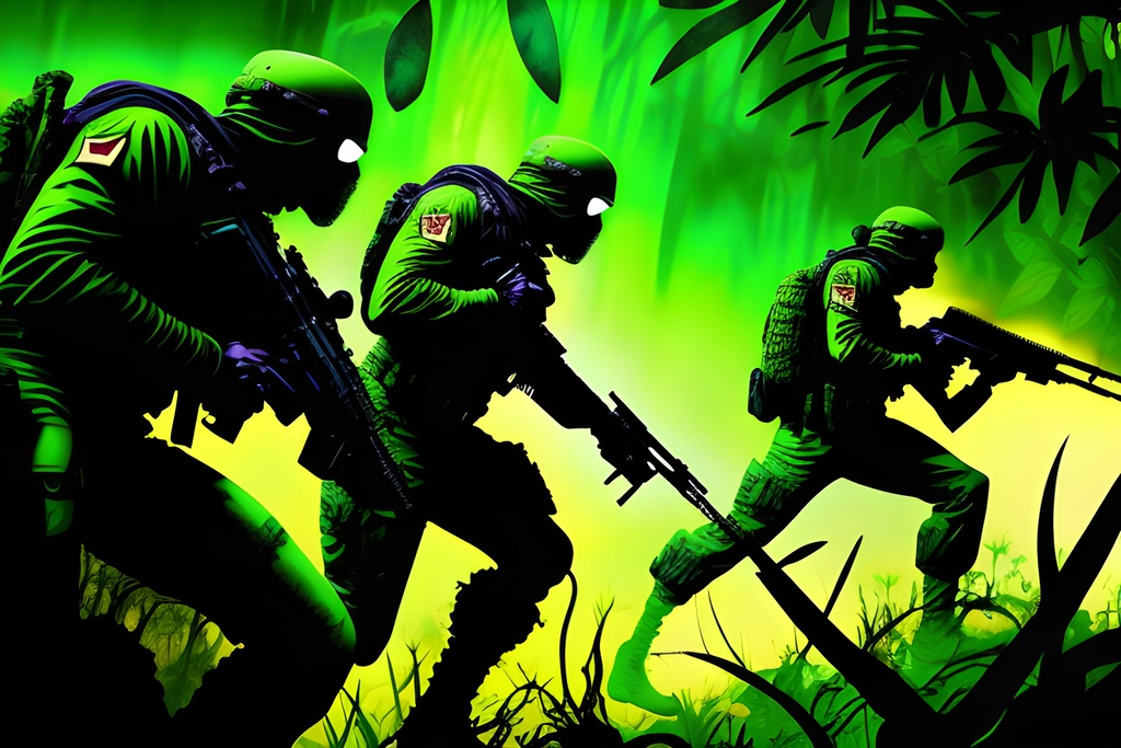 Jungle Warfare Series | OpenArt