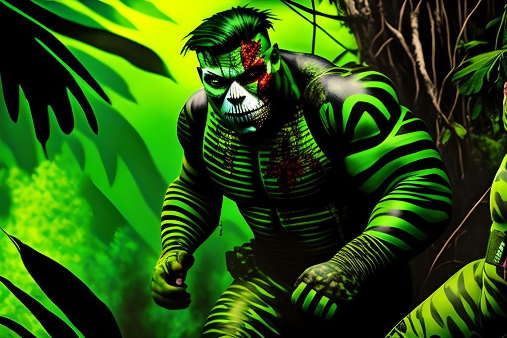 Jungle Warfare Series | OpenArt