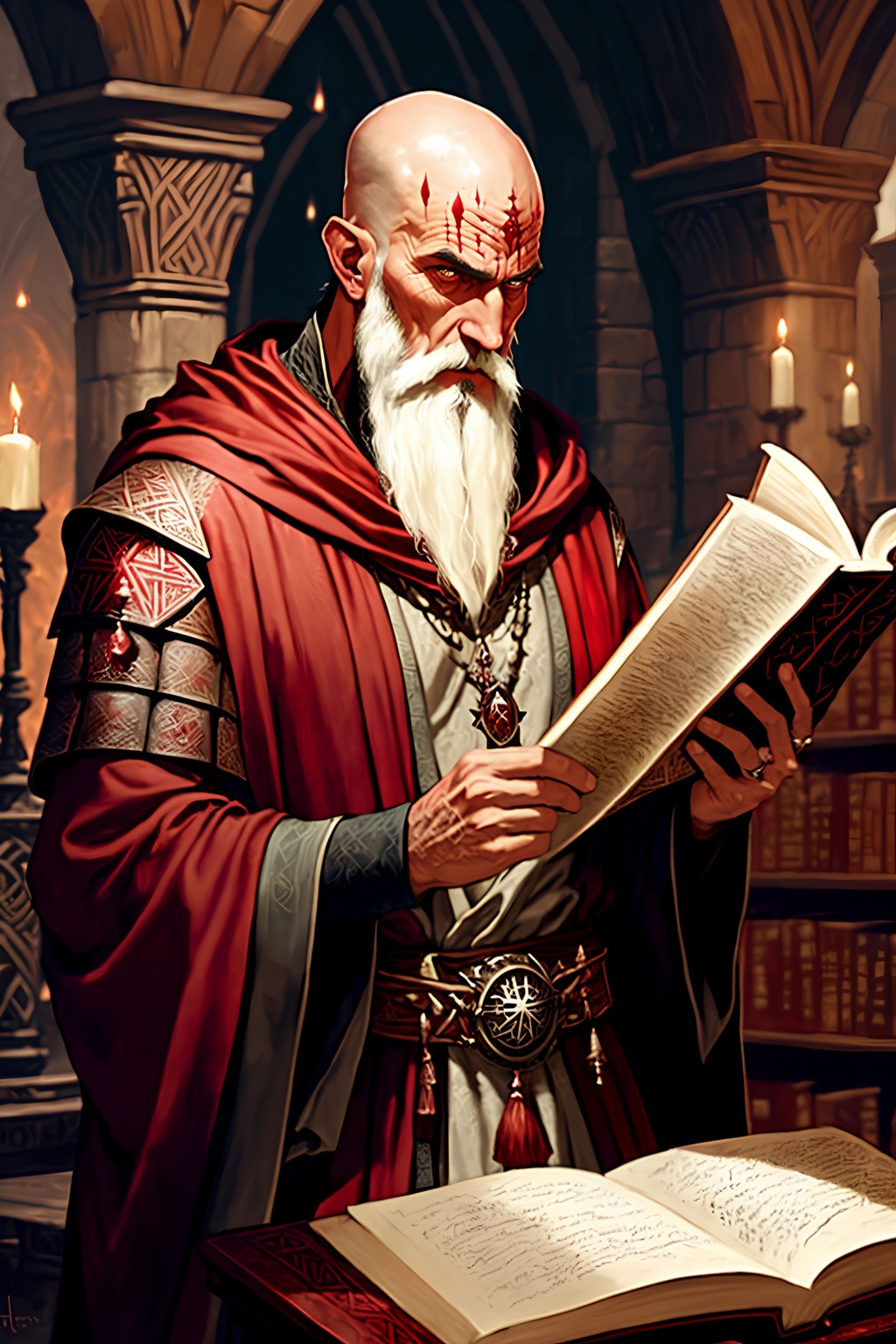 Red Wizard Aznar Thrul | OpenArt