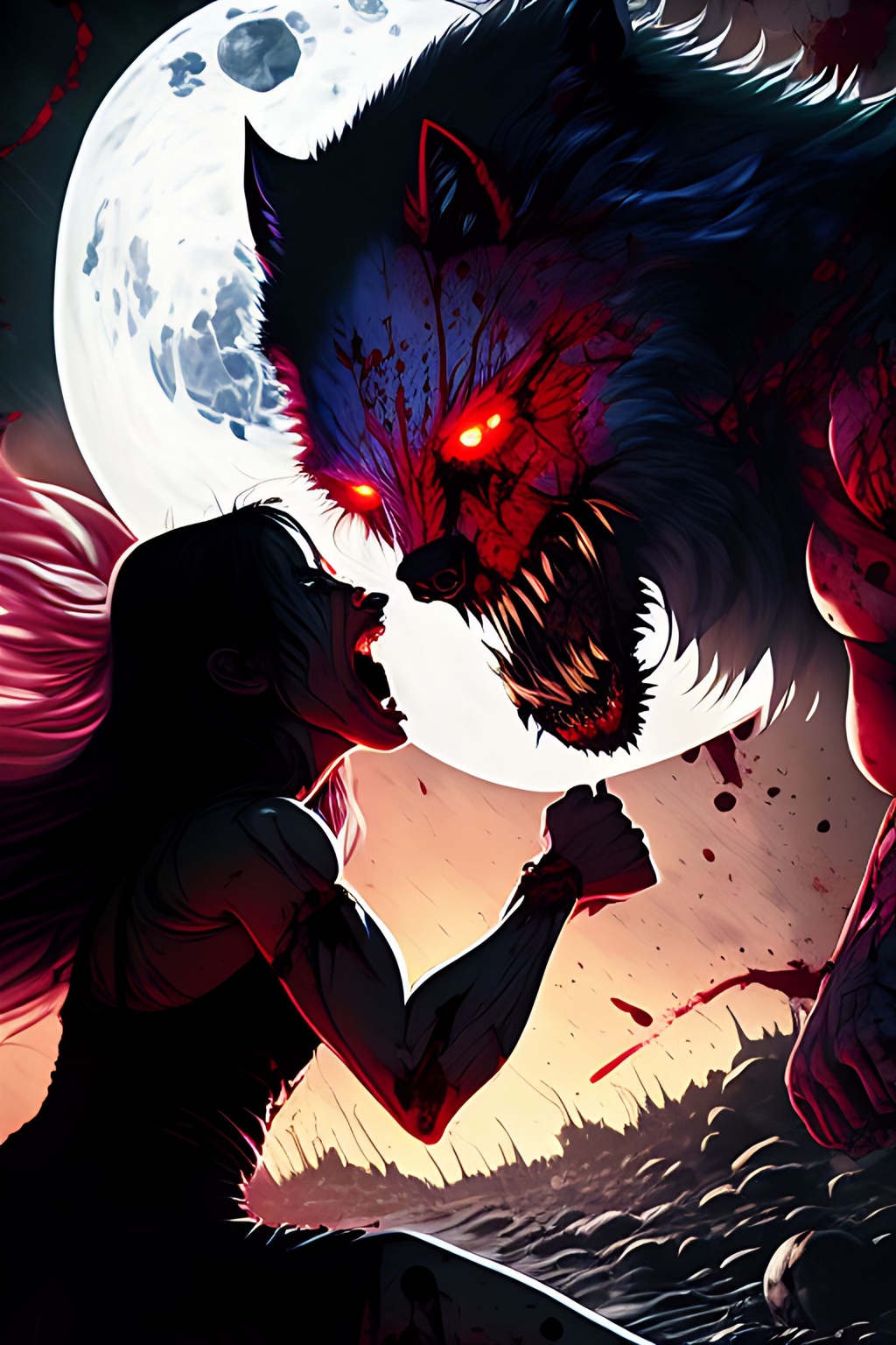 Werewolf Graphic Novel series # 22 | OpenArt