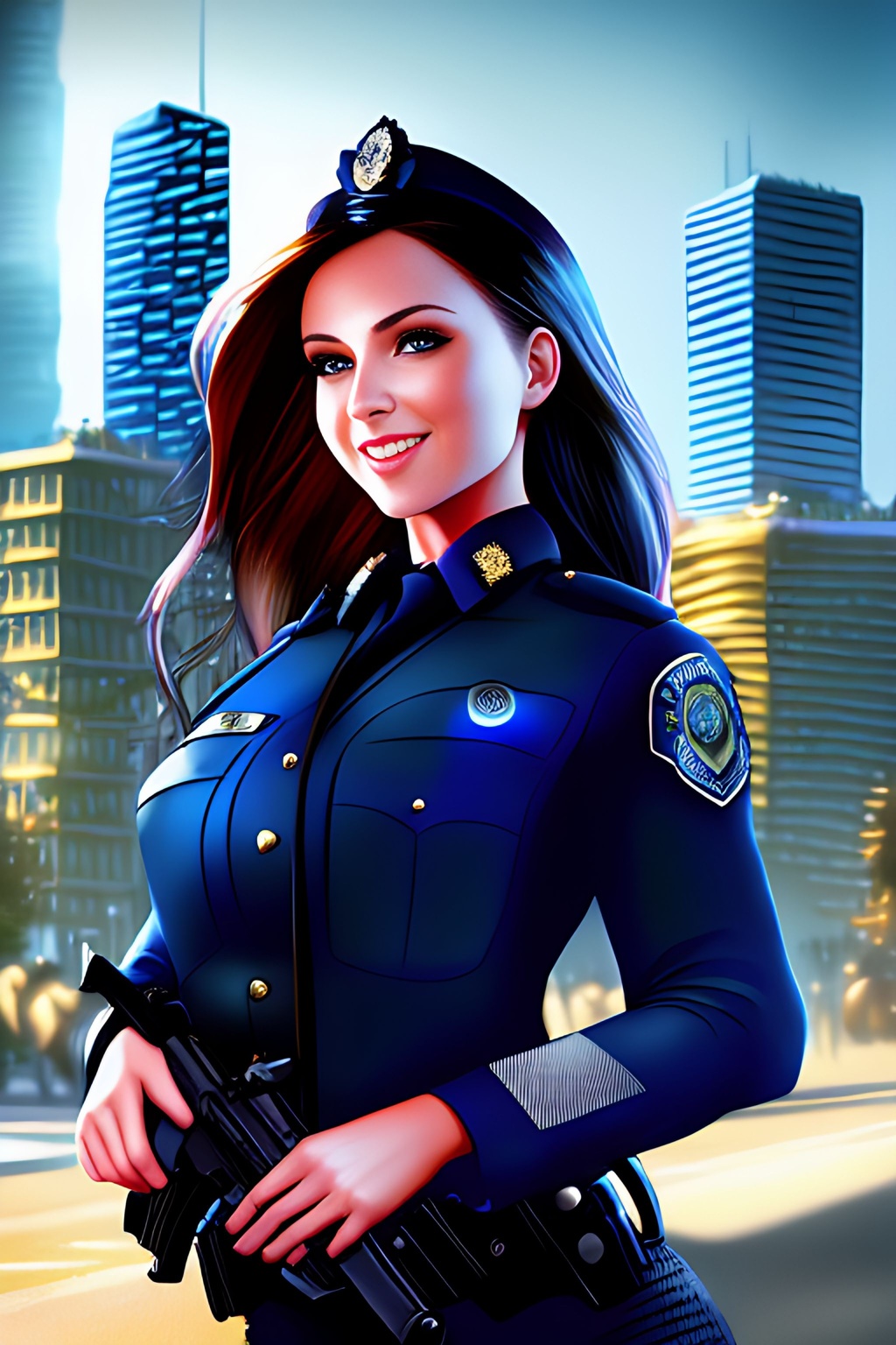 Police Women series # 07 | OpenArt