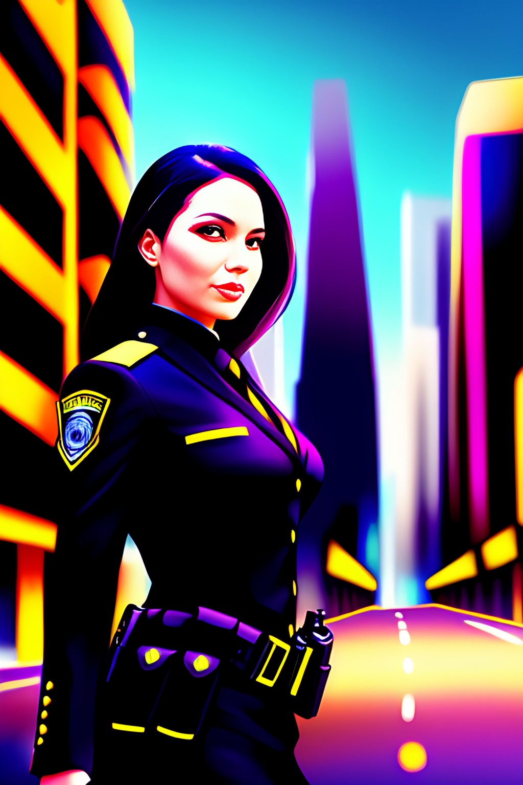 Police Women series # 07 | OpenArt
