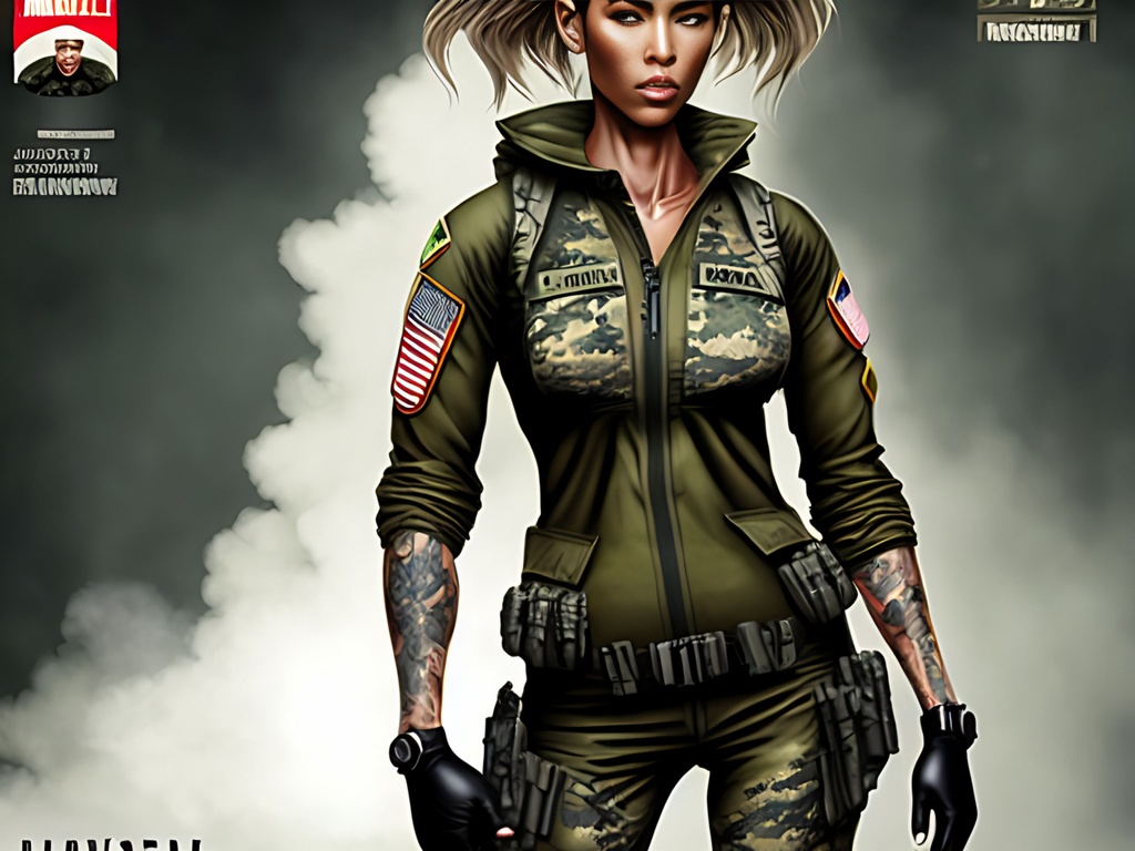 Combat Comic Book series # 23 | OpenArt