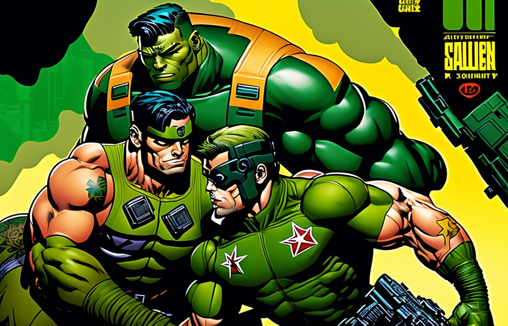 Combat Comic Book series # 129 | OpenArt